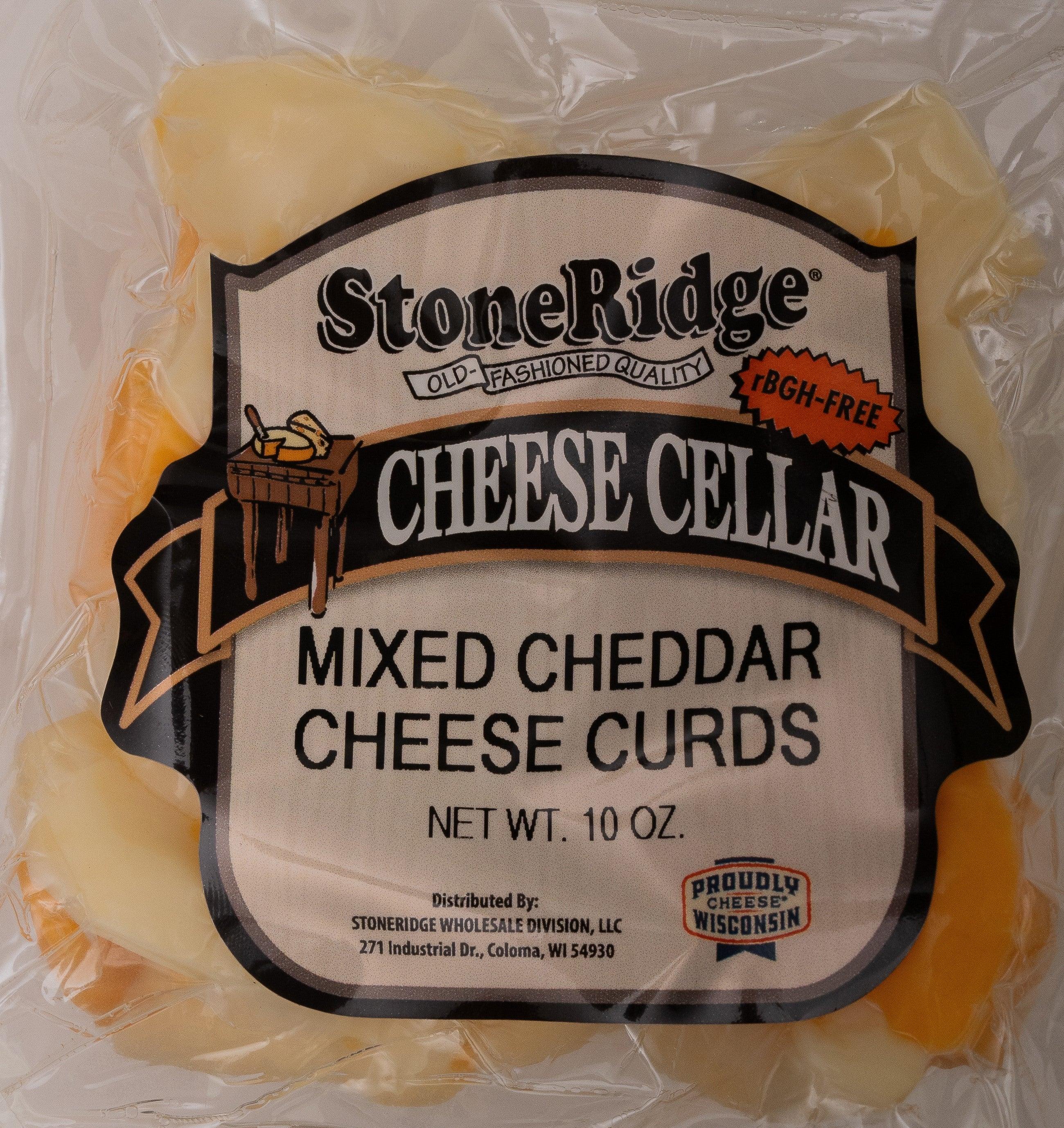 Mixed Cheddar Cheese Curds | StoneRidge Meats & Cheeses