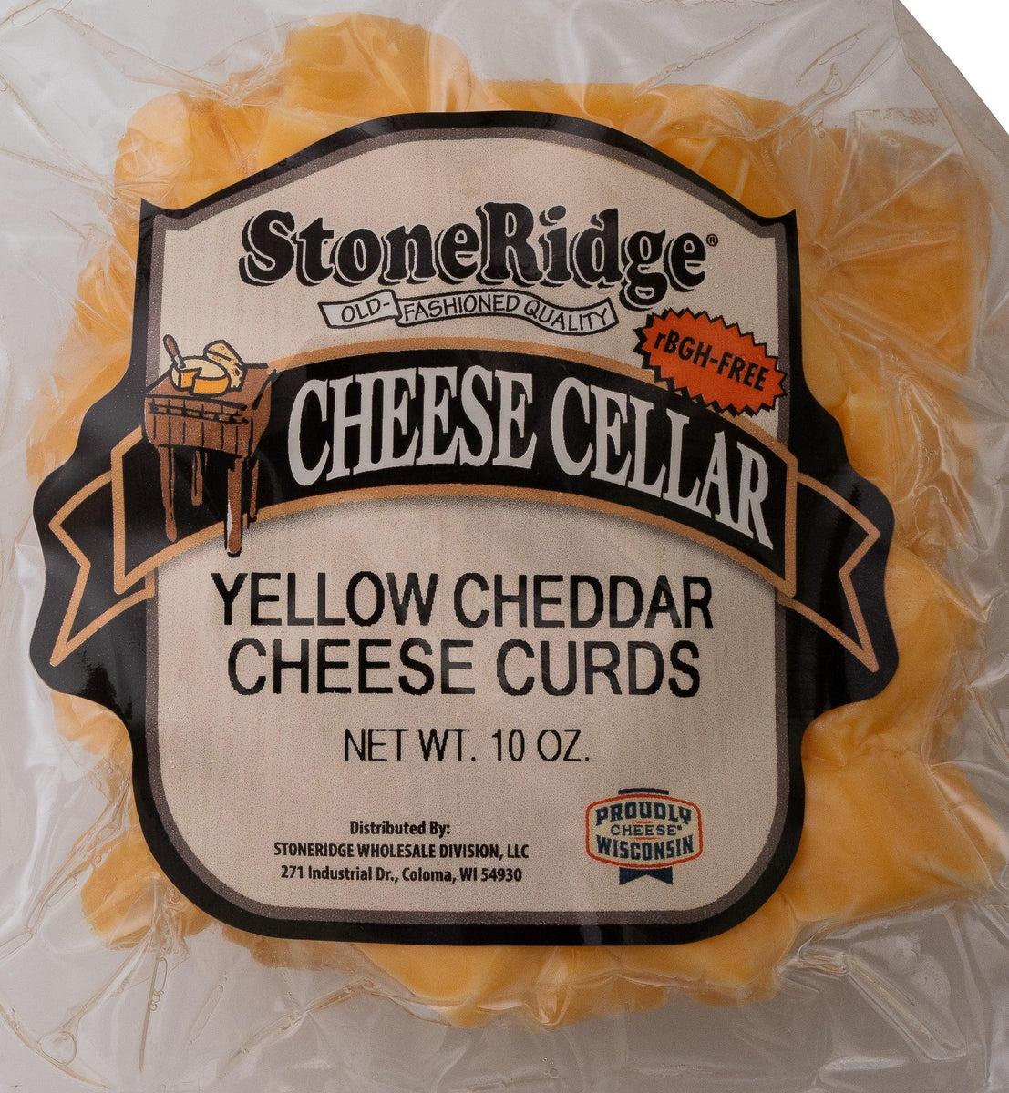 Yellow Cheddar Cheese Curds | StoneRidge Meats & Cheeses