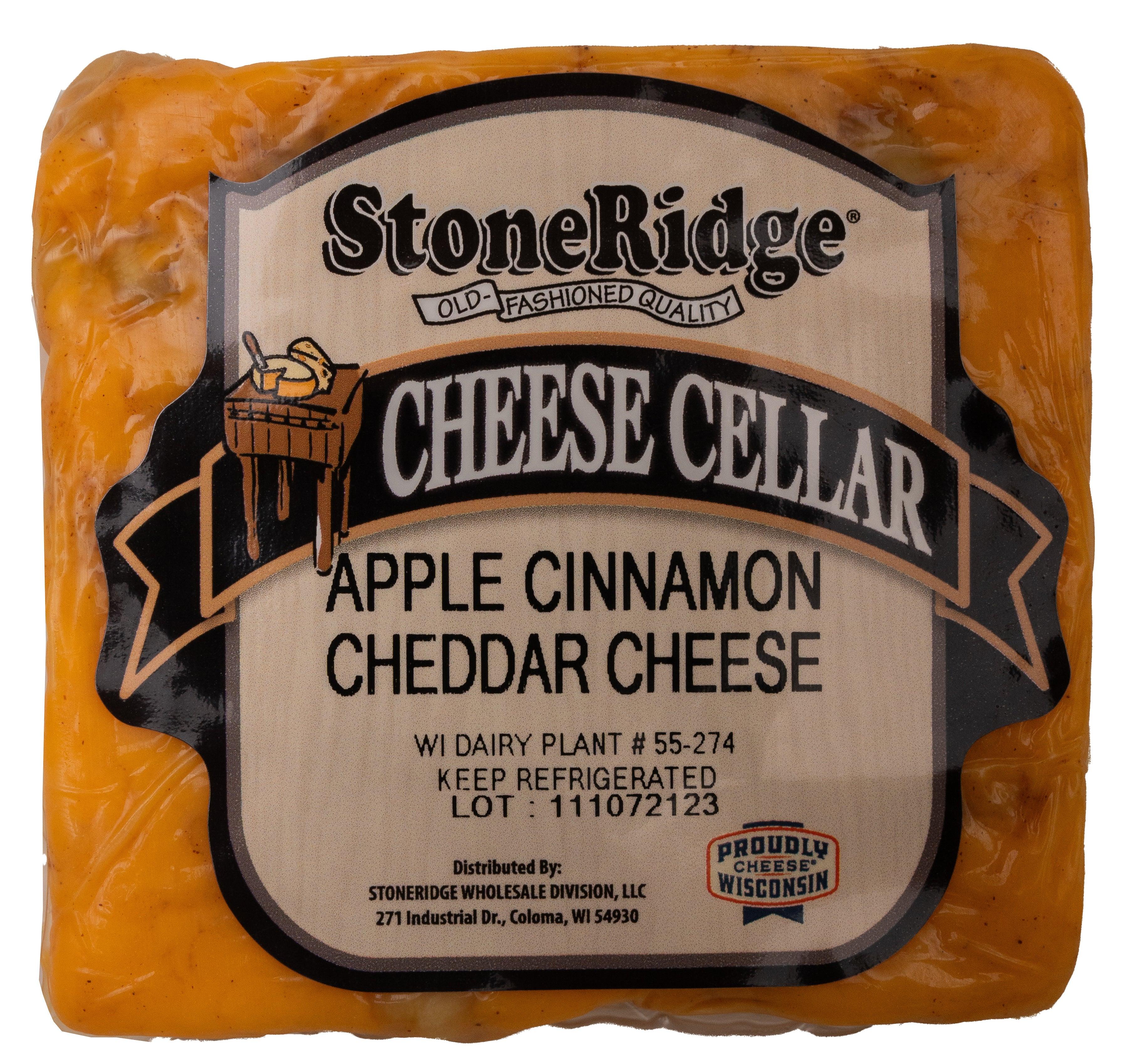 Apple Cinnamon Cheddar Cheese | StoneRidge Meats & Cheeses