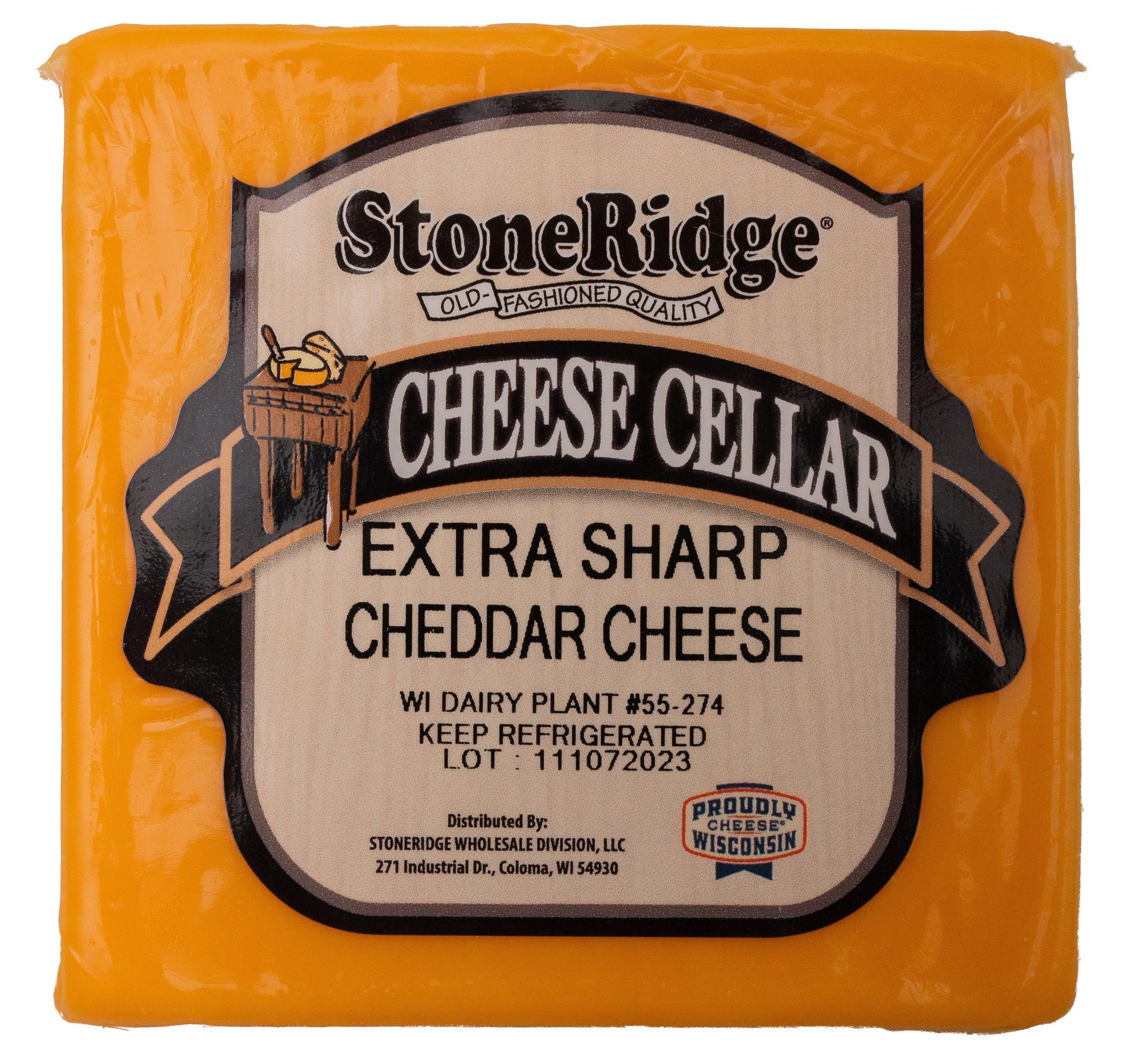 Extra Sharp Cheddar Cheese | StoneRidge Meats & Cheeses