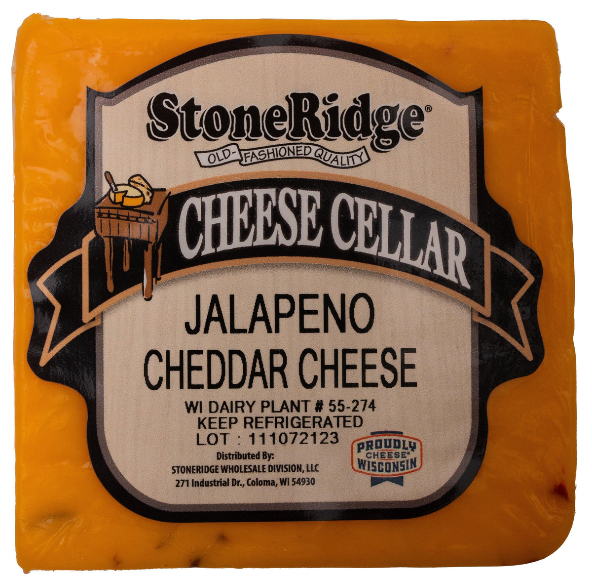Jalapeno Cheddar Cheese | StoneRidge Meats & Cheeses