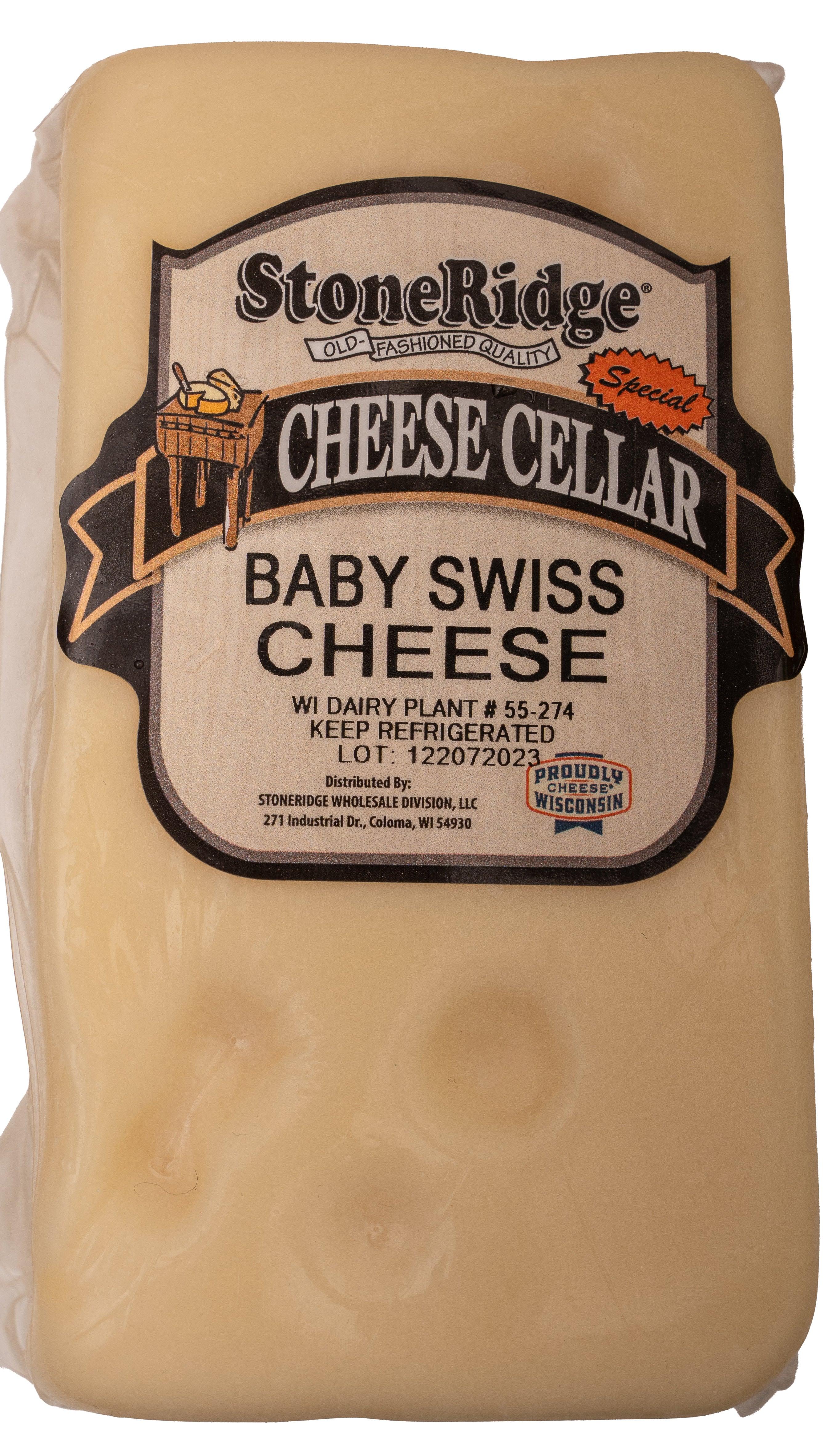 Baby Swiss Cheese - 2 Pounds